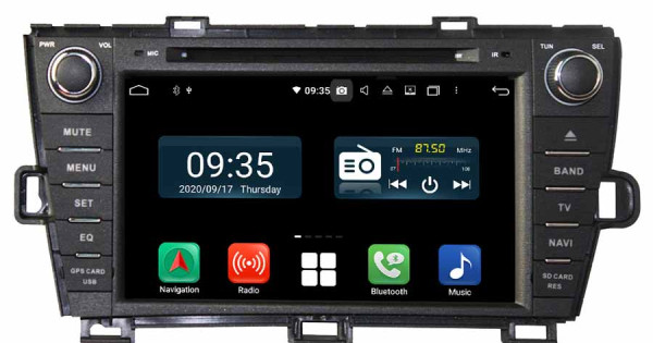 Toyota Prius(RHD)2009-2015 Aftermarket Radio Upgrade